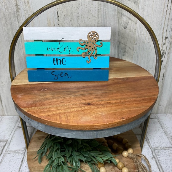 Hand Crafted | Accents | Nautical Decor Mini Wood Pallet | Poshmark